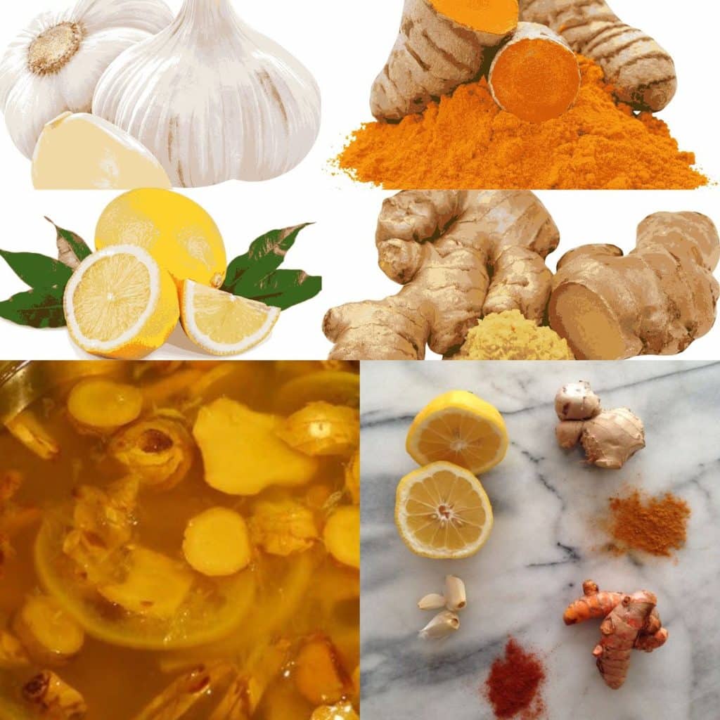 Health Benefits of Ginger, Garlic, Turmeric, and Lemon A Powerful ...