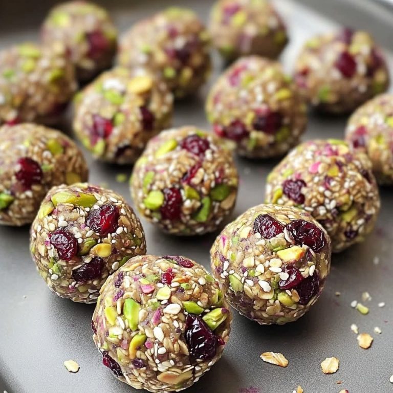 Cranberry Pistachio Energy Bites – Easy Tricks