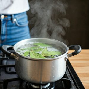 If you boil this, the insects will fly away from your house after 5 ...