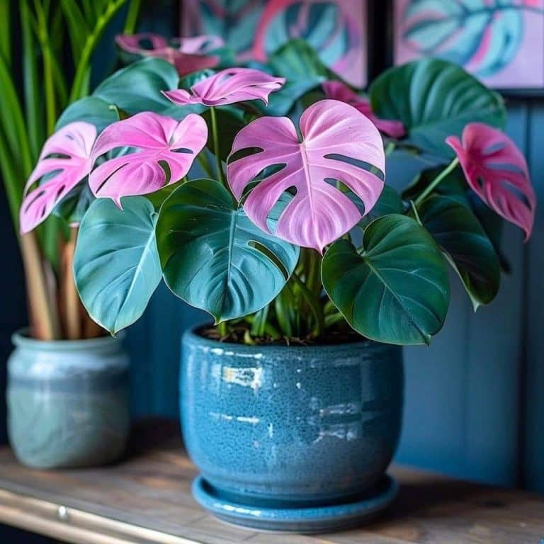 How to Grow the Pink Princess Philodendron × Monstera Deliciosa Hybrid ...
