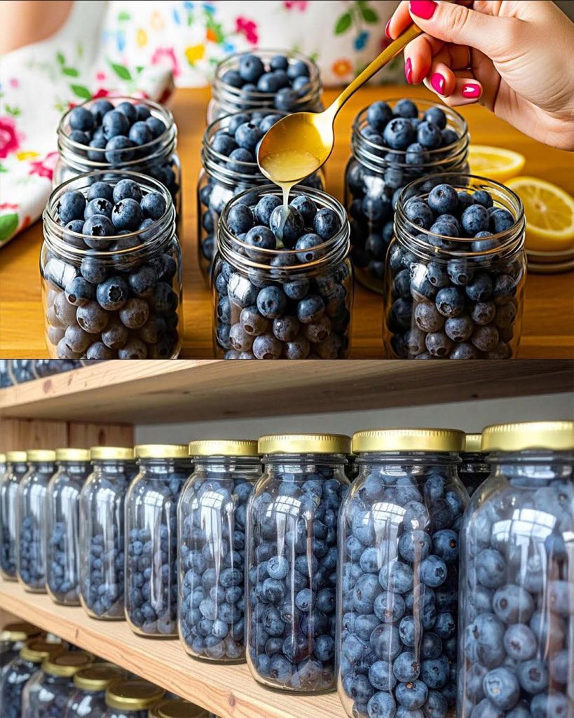 How to Store Fresh Blueberries in Glass Jars – Garden Tricks