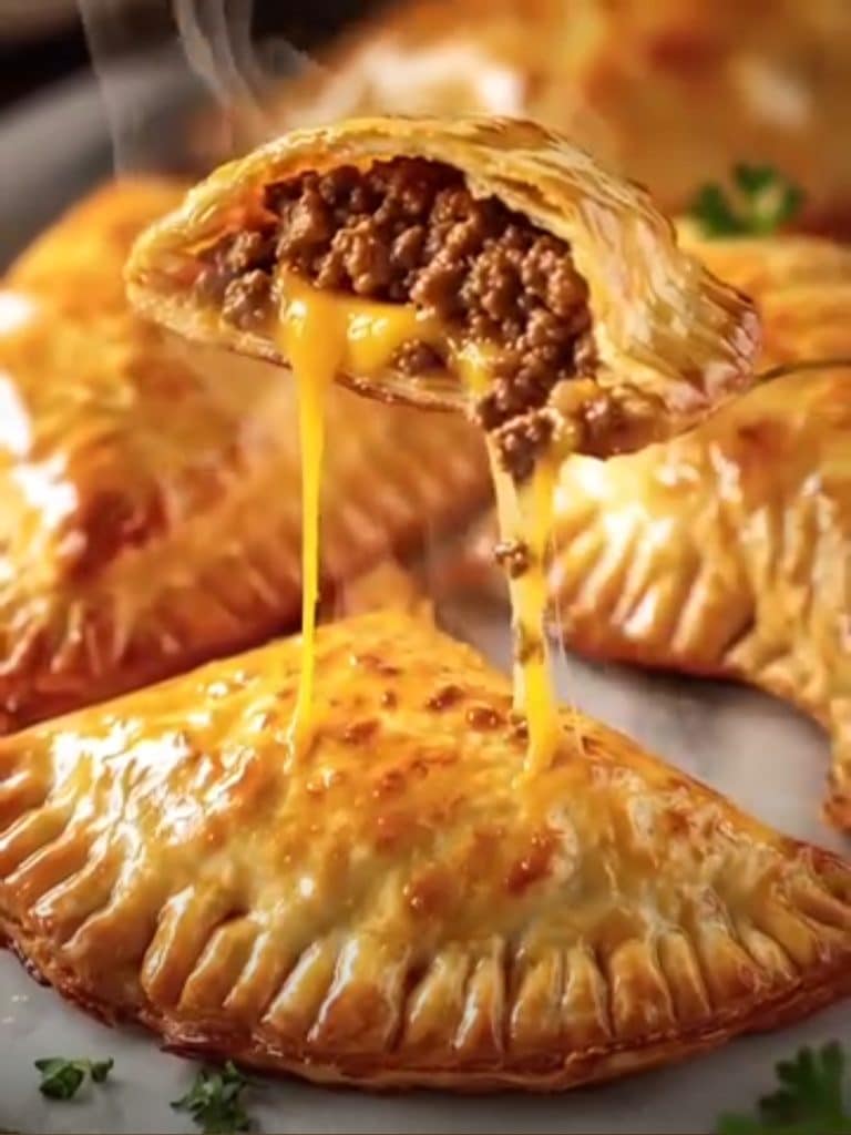 Cheesy Beef Hand Pies – Garden Tricks