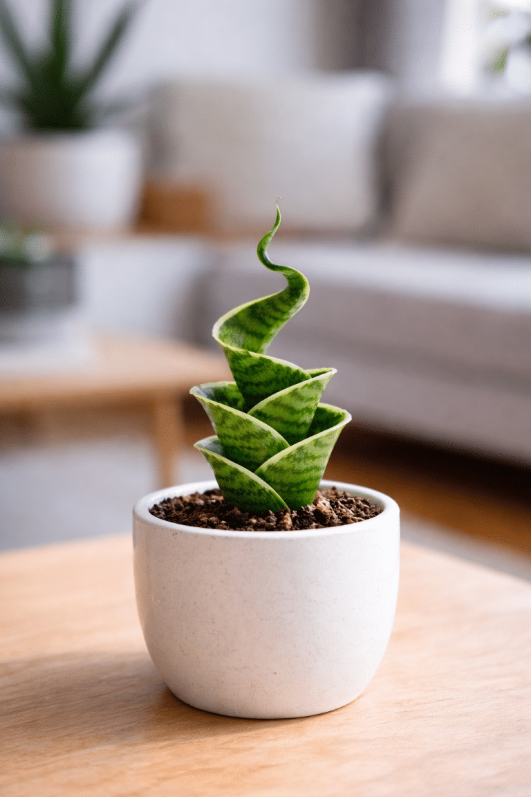 How to Grow a Snake Plant in a Spiral Shape (and Feed It the Right Way ...