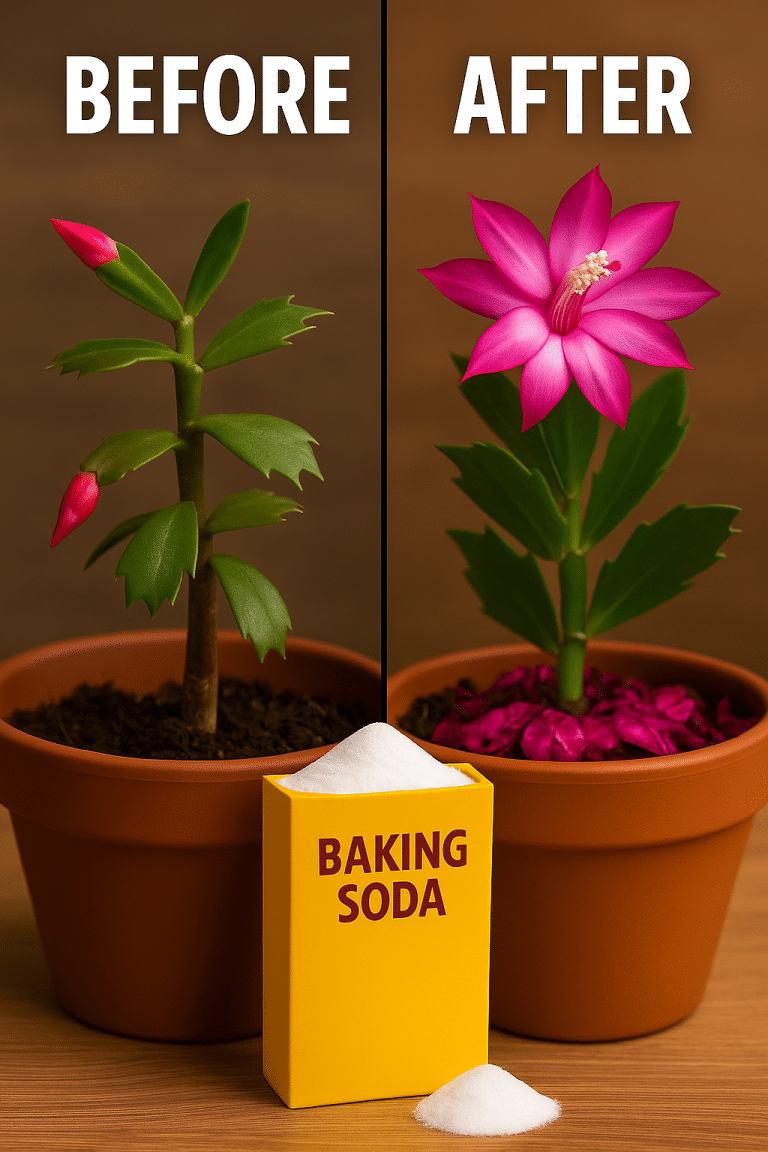 This Tiny Baking Soda Trick Makes Christmas Cactus Bloom Brighter Than ...