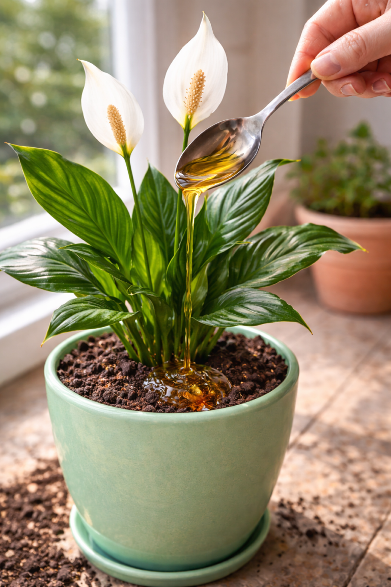 Why This Popular Peace Lily Feeding Method Slowly Kills Roots – Garden ...