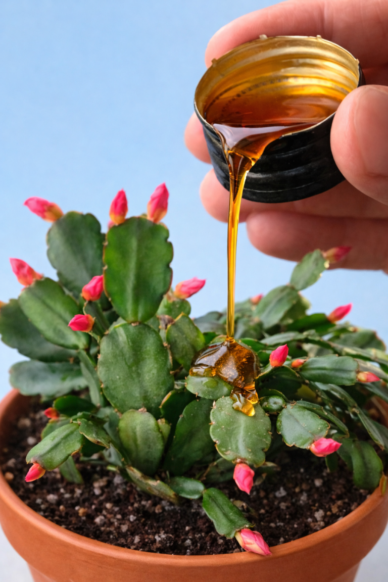 How to Make Christmas Cactus Bloom Fast With One “Sweet” Liquid (What ...