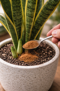 How to Use Cinnamon on Snake Plants for More Pups (Safe Indoor Method ...