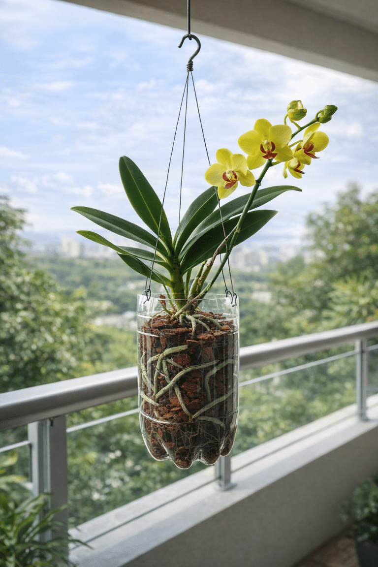The Plastic Bottle Orchid Trick That Makes Roots Explode With Growth ...